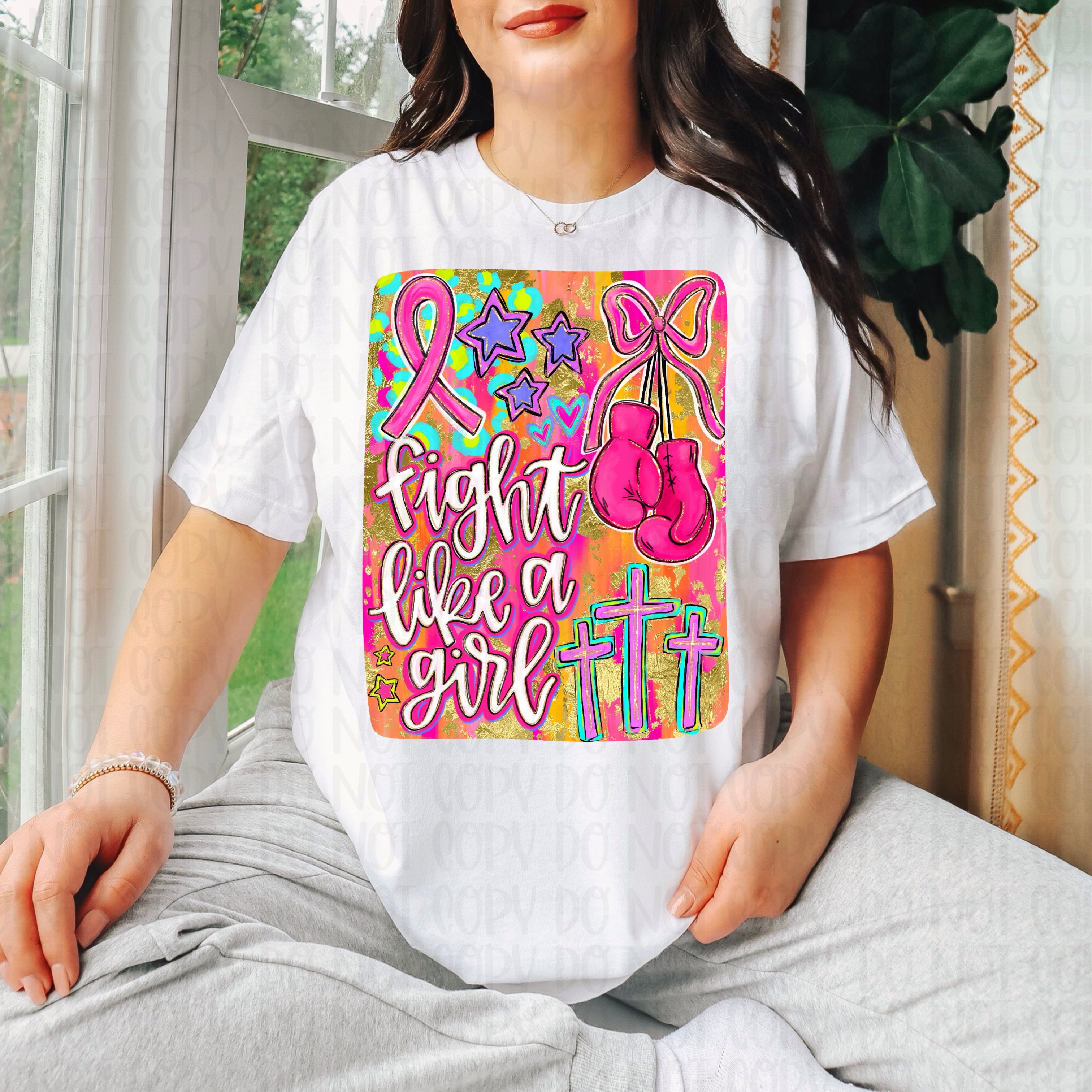ALICIA RAY ART BC FIGHT LIKE A GIRL - Lovie T Designs