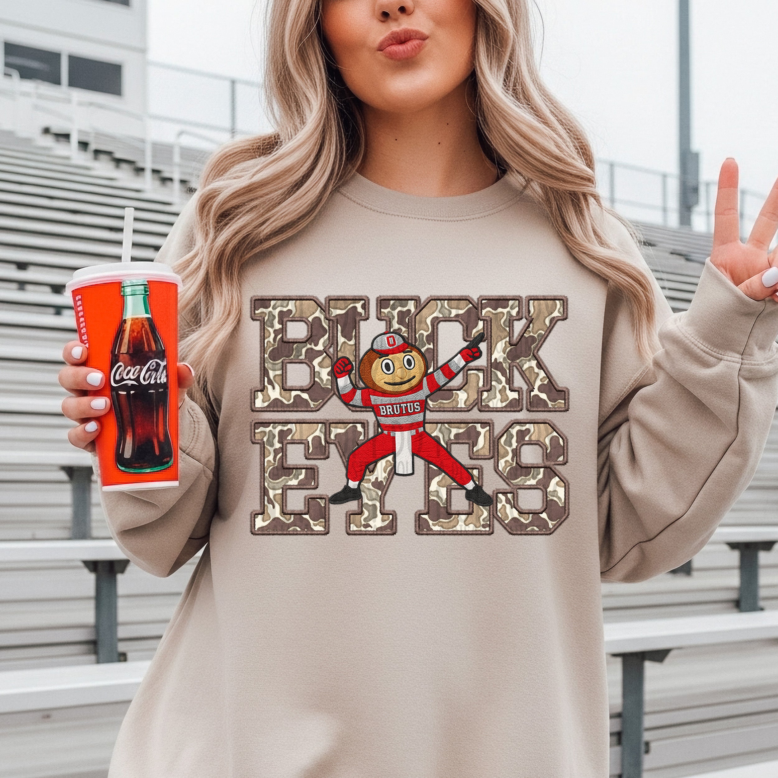 DUCK CAMO OSU BUCKEYES - Lovie T Designs
