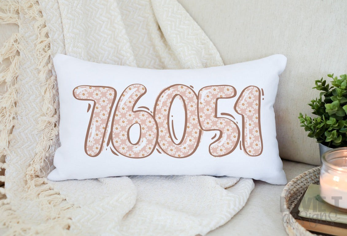 Daisy Numbers Set - Perfect for Zip Codes - Lovie T Designs