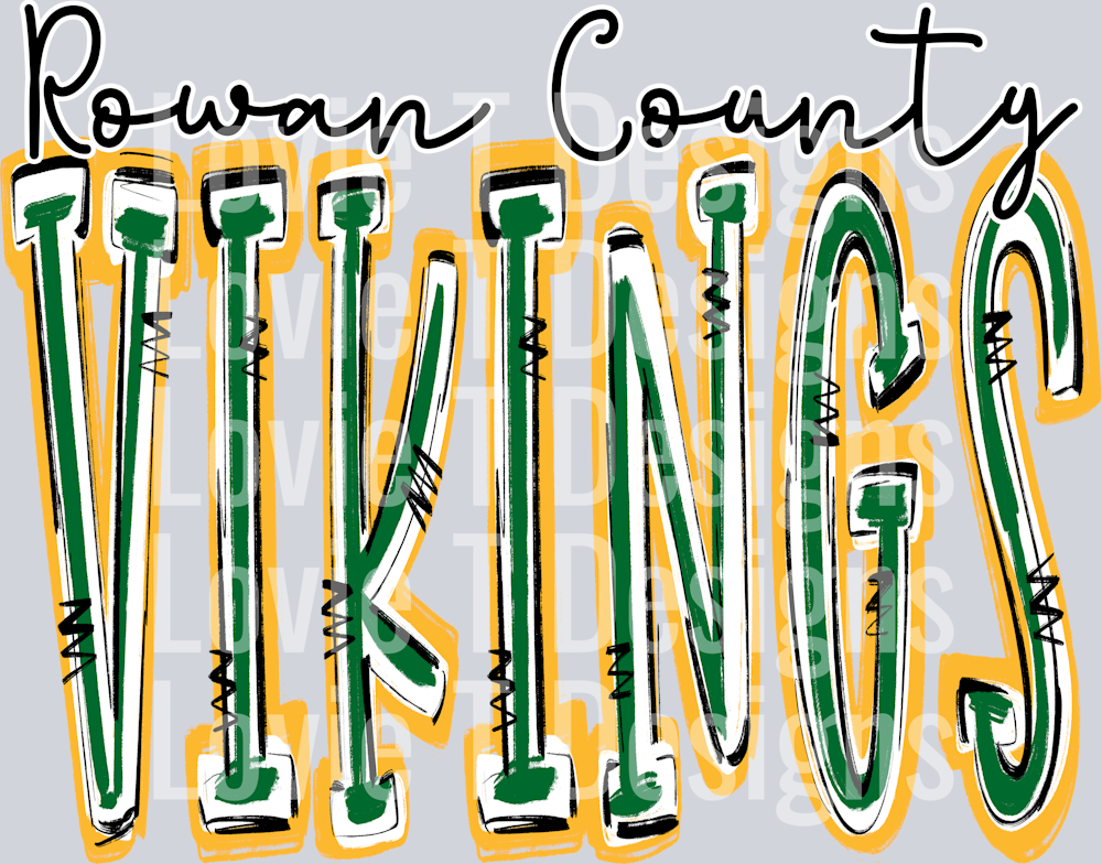 ROWAN COUNTY VIKINGS – Lovie T Designs