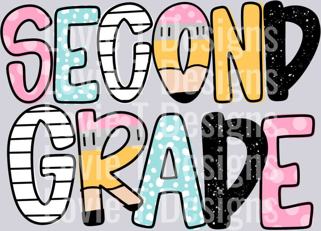 Second Grade - Lovie T Designs