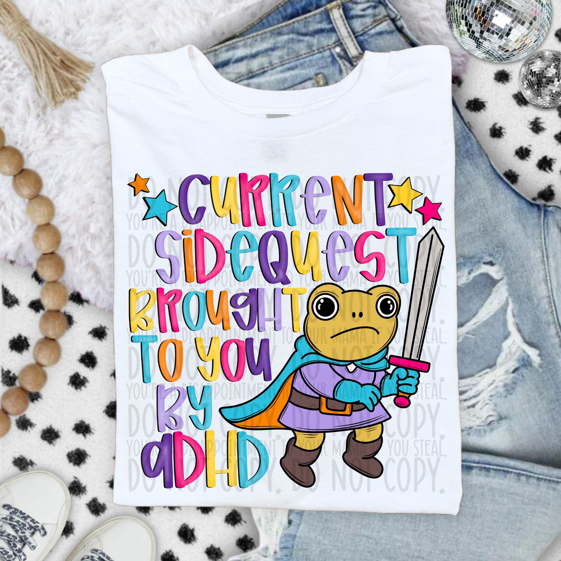 Sidequest ADHD - Lovie T Designs