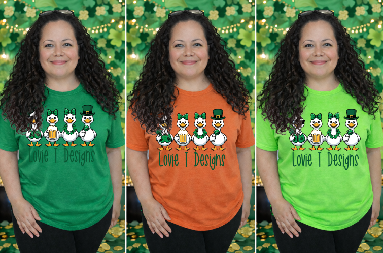 Silly Goose St. Patrick's Day Custom Business Name - Lovie T Designs